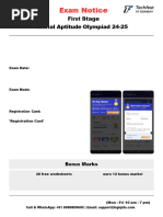 Logiqids Exam Overview 2024-25 | PDF