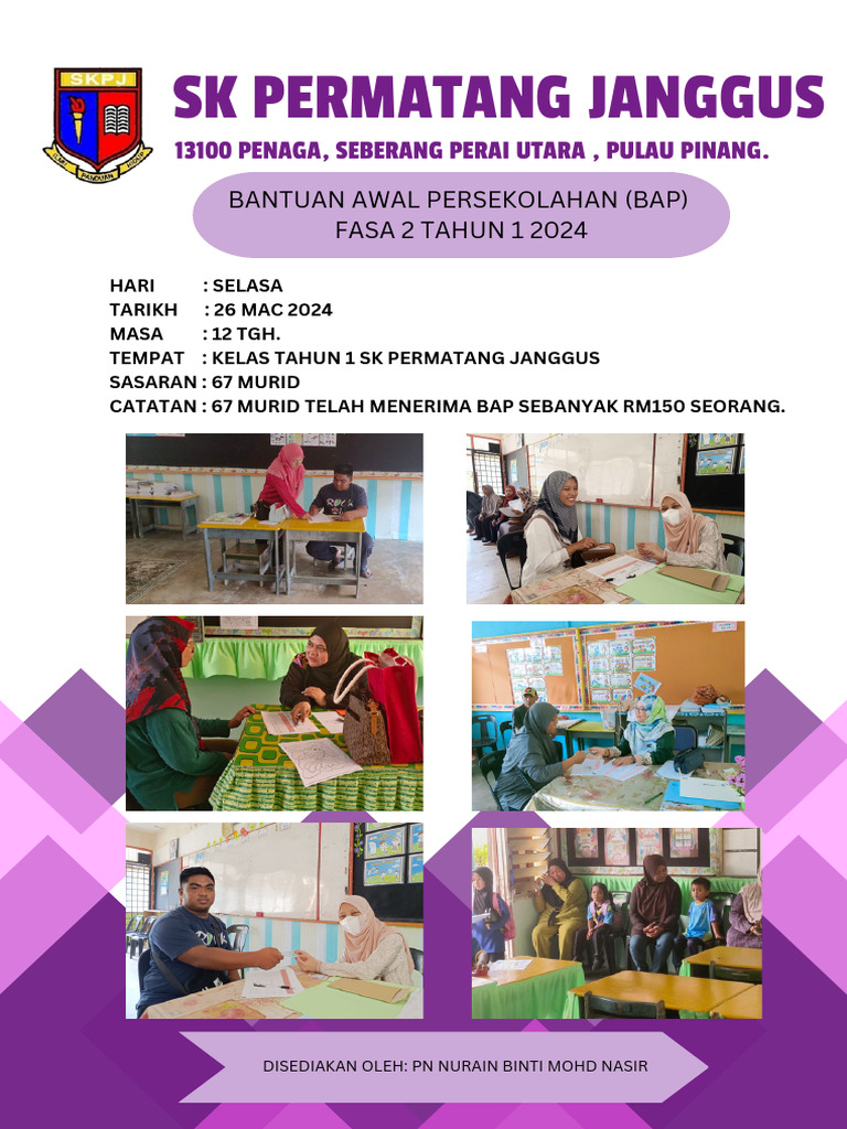 Opr Bap SKPJ Pba2019 | PDF