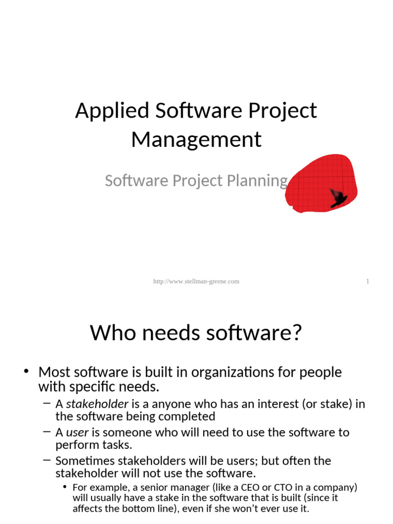 Software Project Management Guide | PDF | Project Management | Business