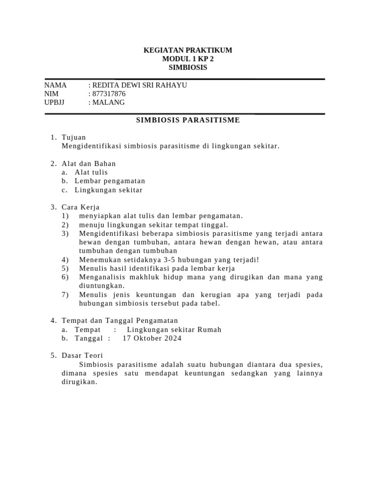 Laporan Modul 1 Kp2 Baru | PDF | Griya & Taman