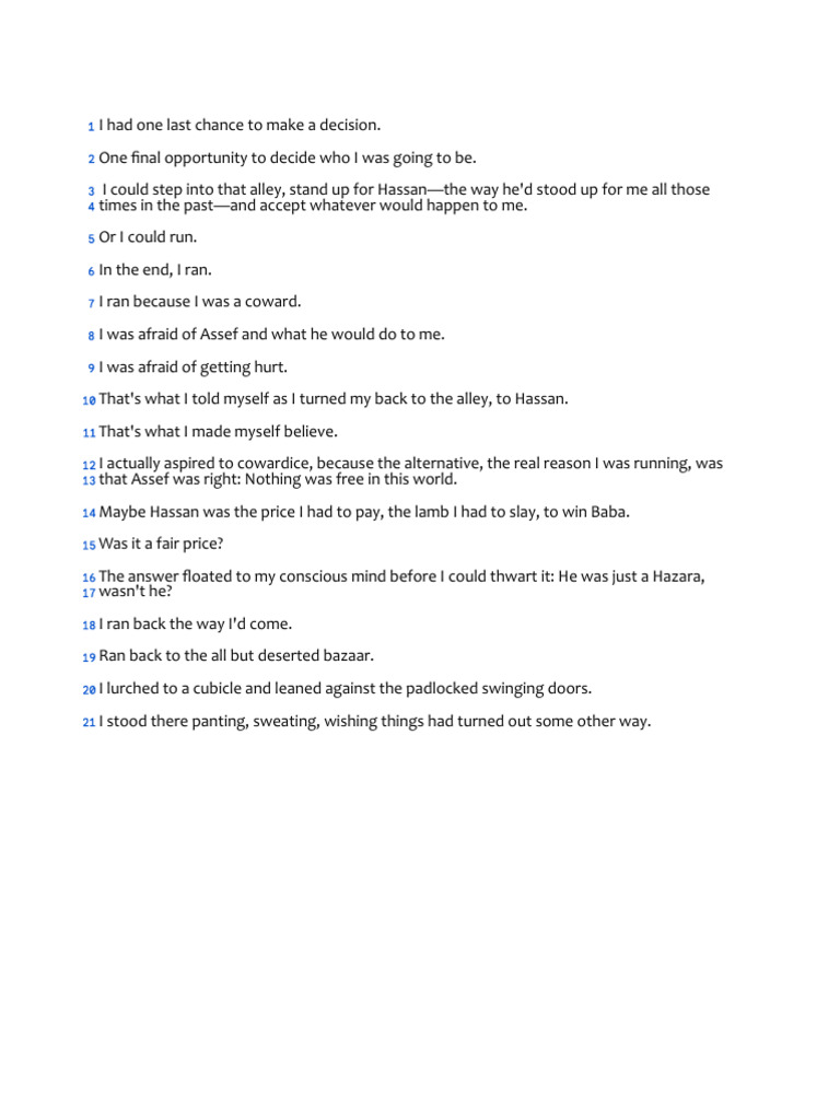 The Kite Runner (Literary Work) | PDF | Religion & Spirituality | Poetry