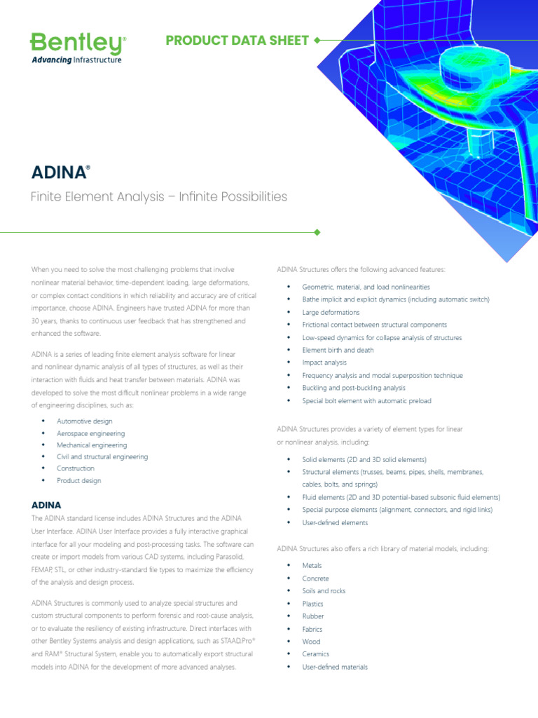 Pds Adina LTR en LR | PDF | Fluid Dynamics | Reynolds Number