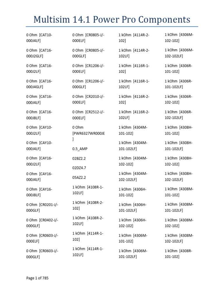 Powerpro Multisim 14.1 | PDF