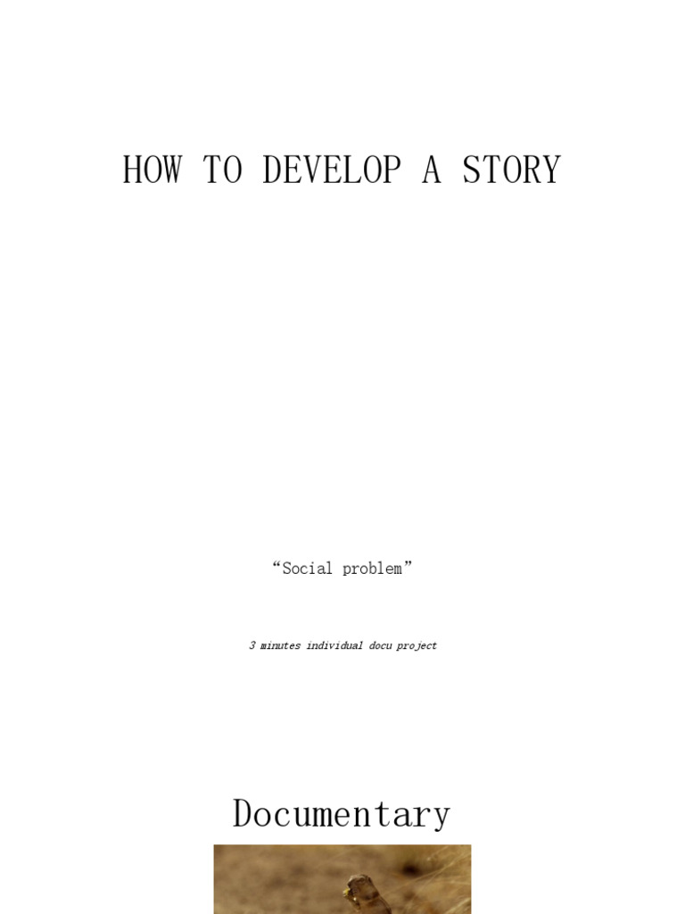 Storyline Development Pdf Brainstorming