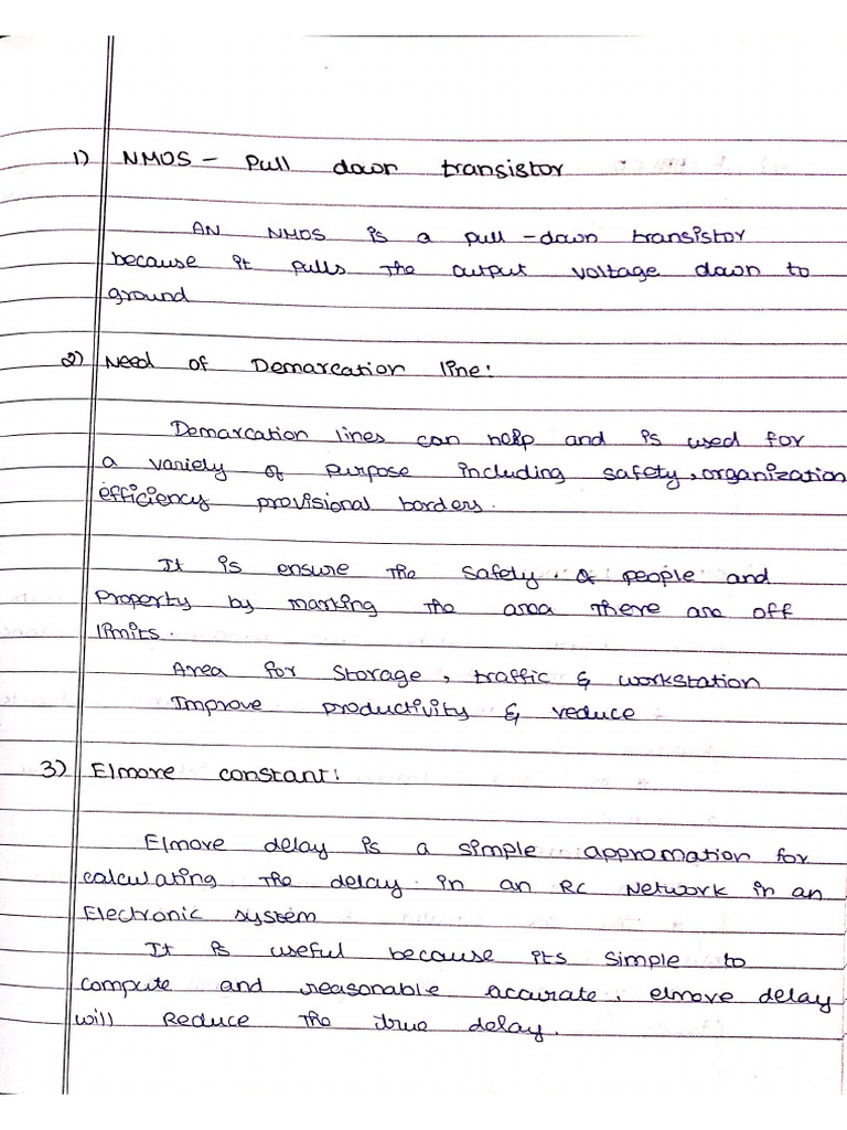 VLSI Assignment 1 | PDF