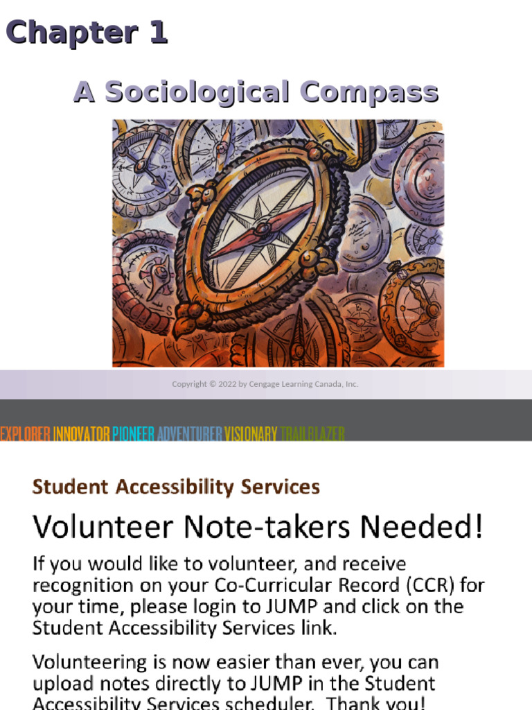 Chapter 1 - A Sociological Compass (Part 1 of 2)HANDOUT | PDF | Sociology | Émile Durkheim