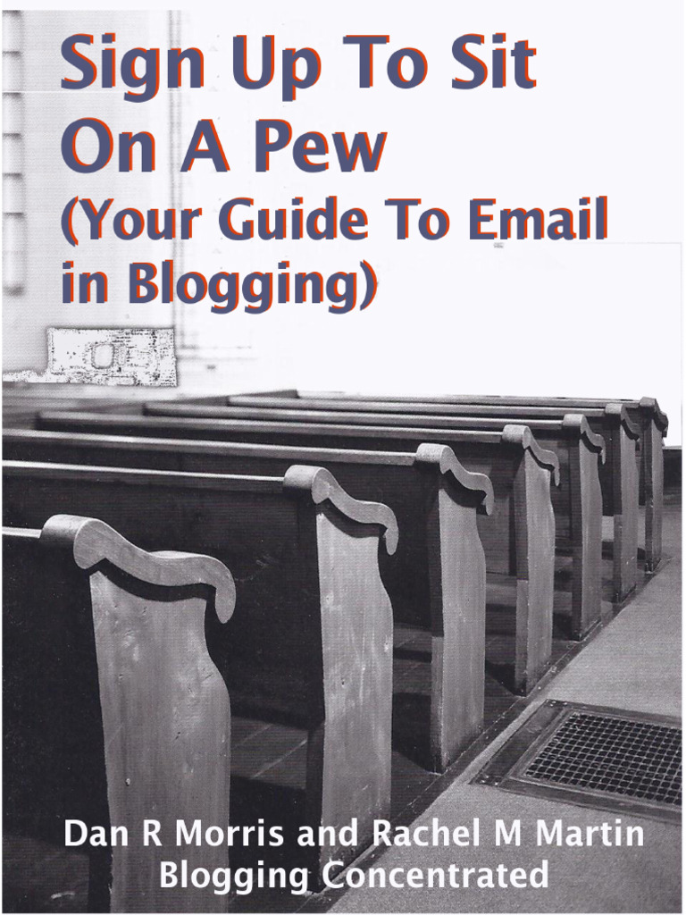 Sign Up To Be On A Pew | PDF | Email Spam | Internet
