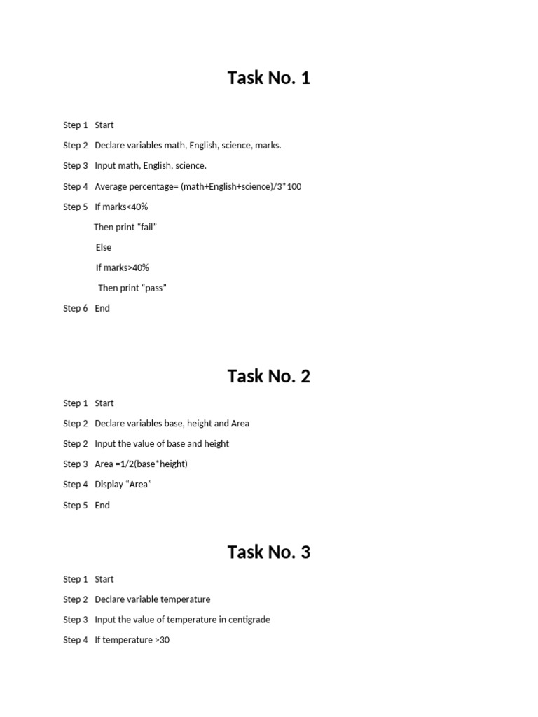 Home Task Comp Lab 1 | PDF
