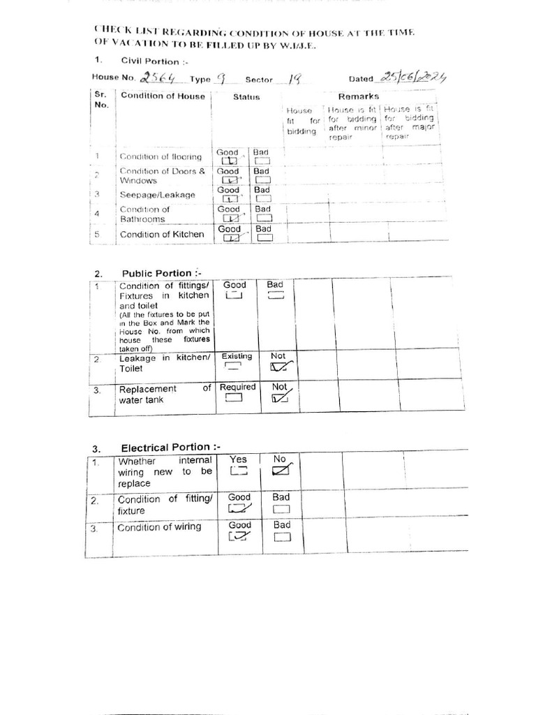 Checklist | PDF