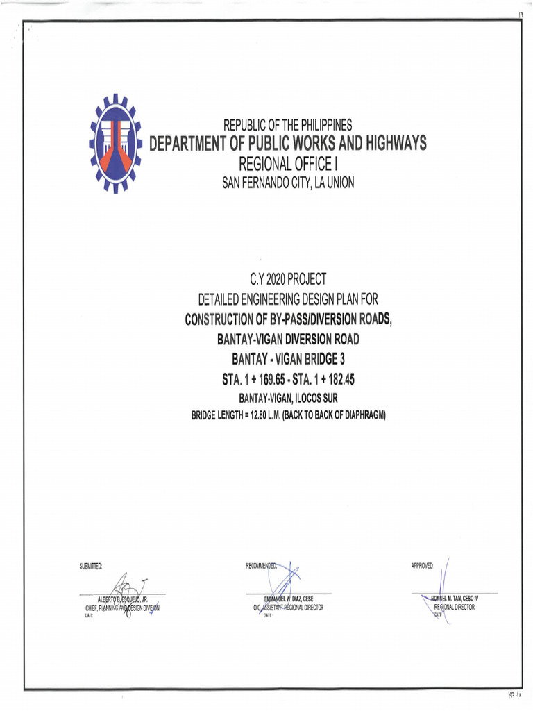 Bantay Vigan Complete Plan | PDF