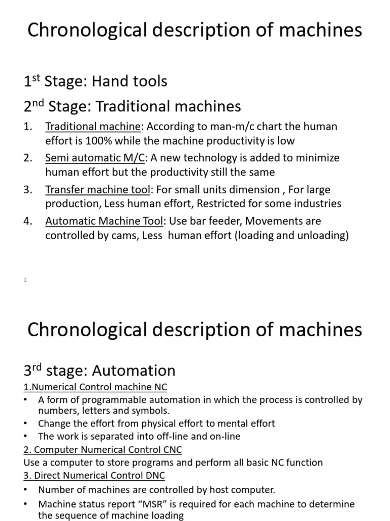 Evolution of Machine Technology | PDF | Computers