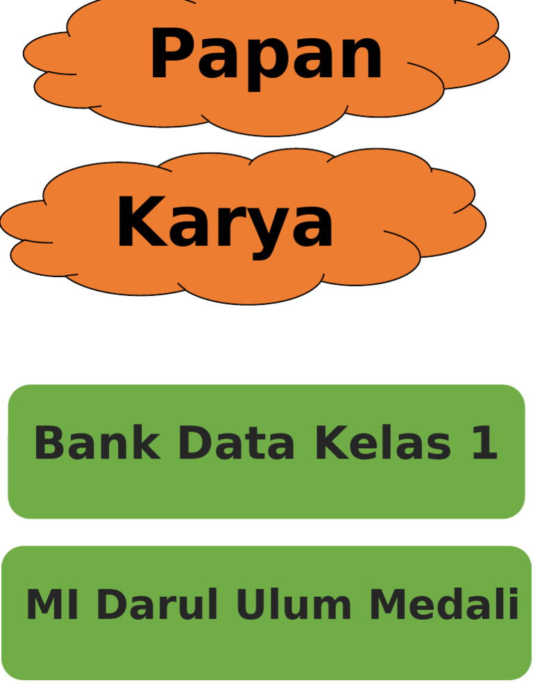 Bank Data Kelas 1 | PDF