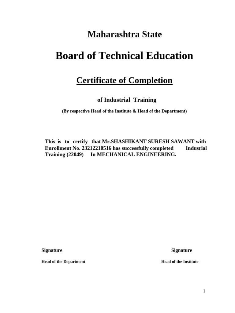 Inplant Training Format 3372 DONE Shashi | PDF | Piston | Gear