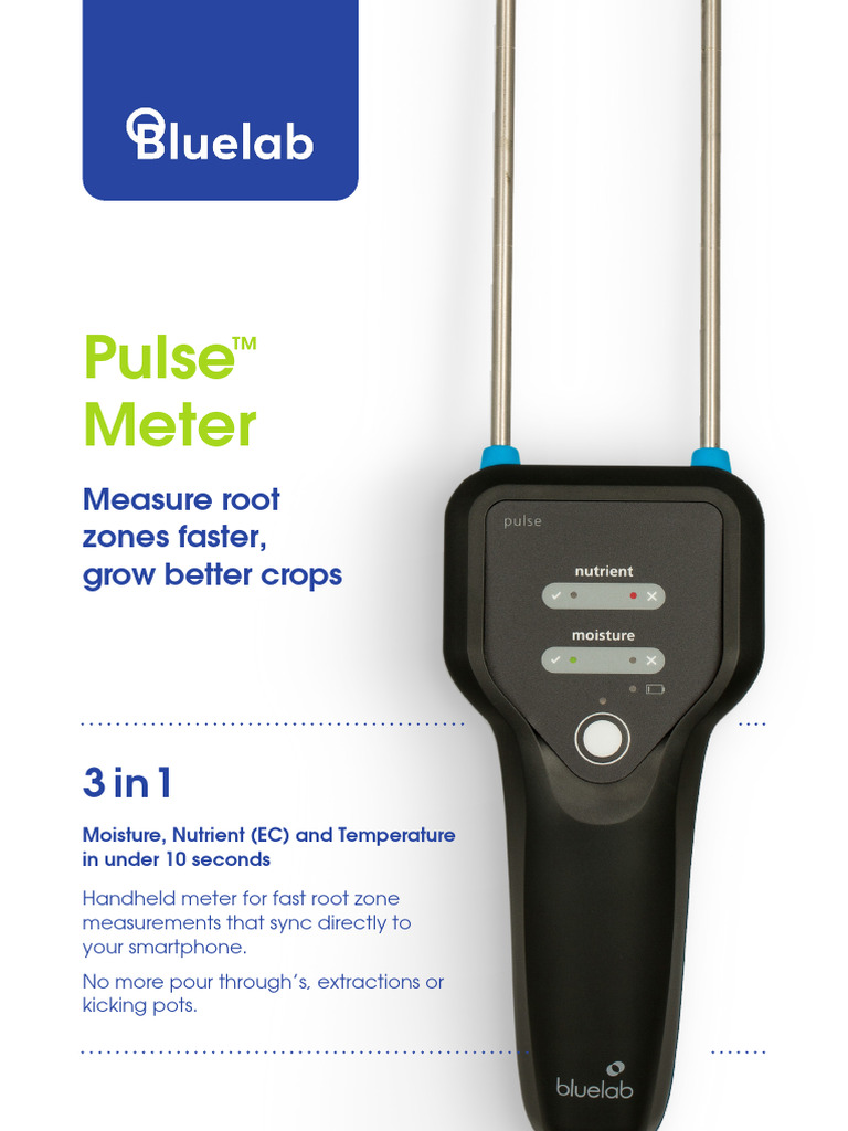 Bluelab Pulse Meter | PDF | Root | Legume