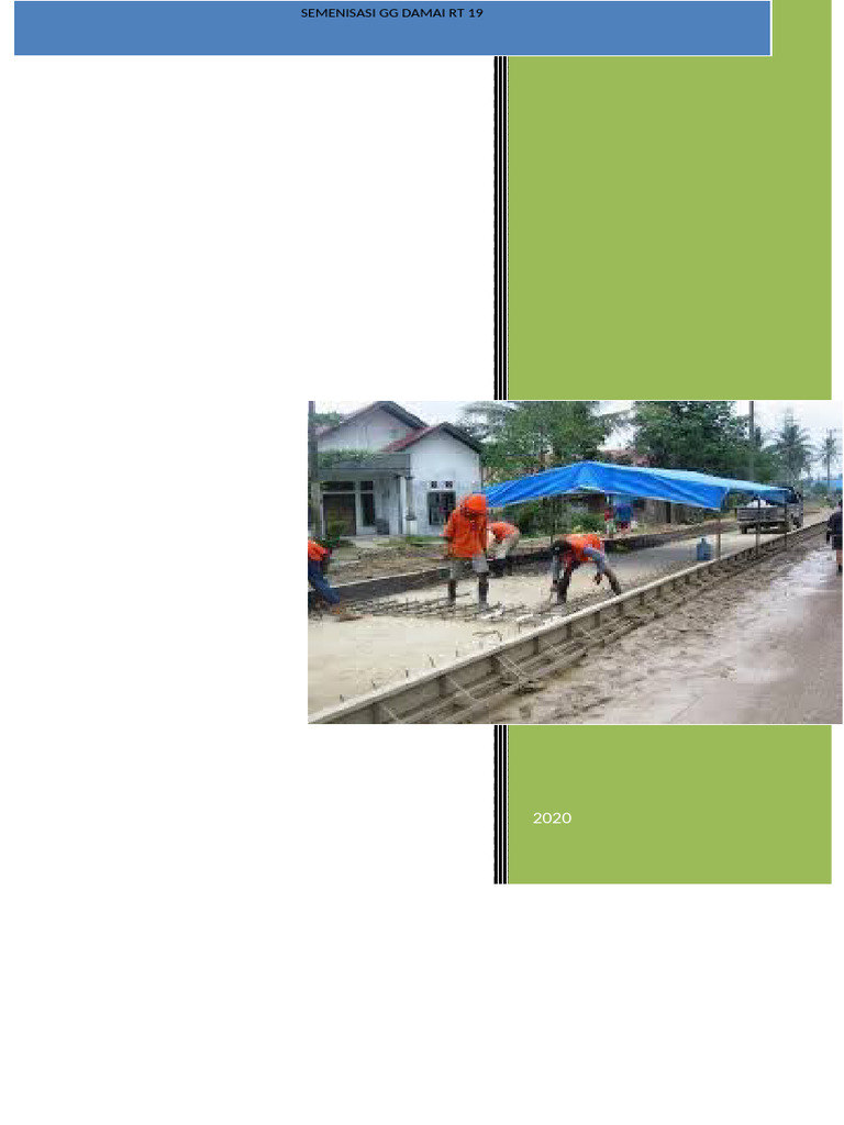 Proposal Semenisasi RT 19 | PDF