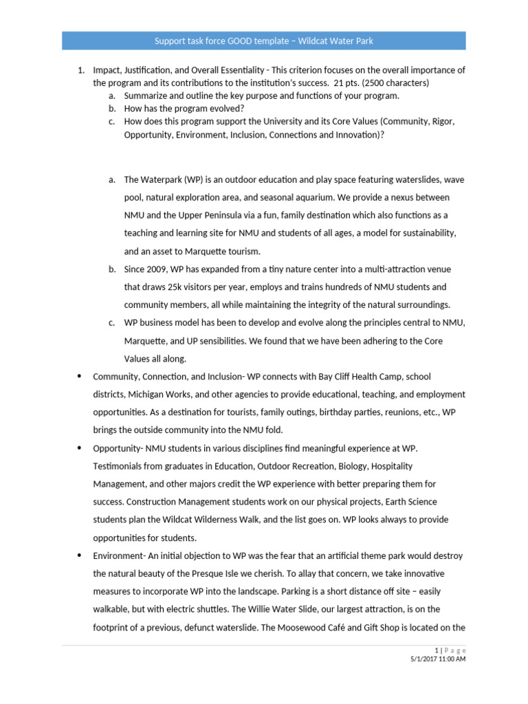 Good Sample Template 5-1 FINAL | PDF | Expense