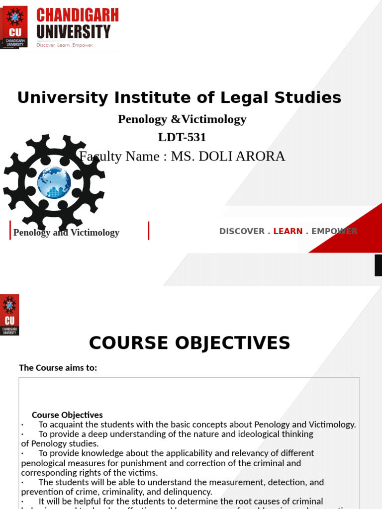 Concept of Penology | PDF | Victimology | Criminology