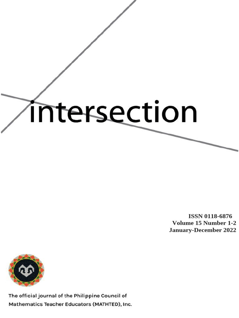 +Intersection 2022 Volume 15 | PDF | Factorization | Equations