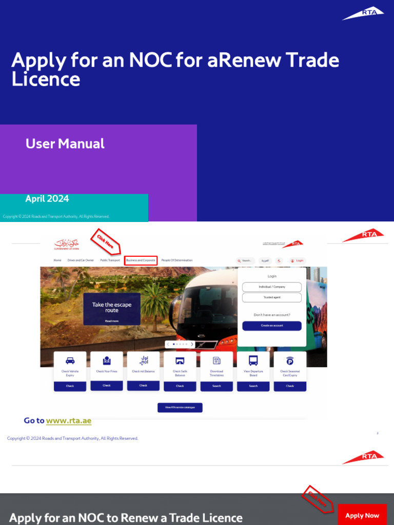 Renew Trade License | PDF | Copyright | All Rights Reserved