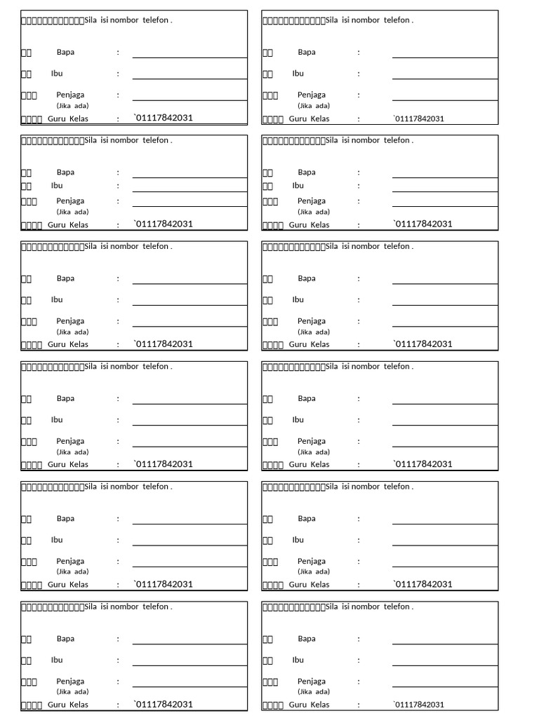 Ibubapa Telefon | PDF