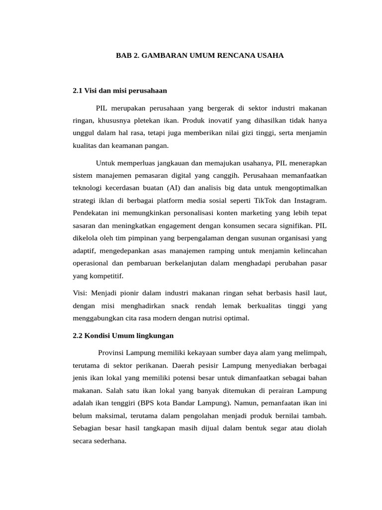 Bab 2 Dan Bab 3 | PDF