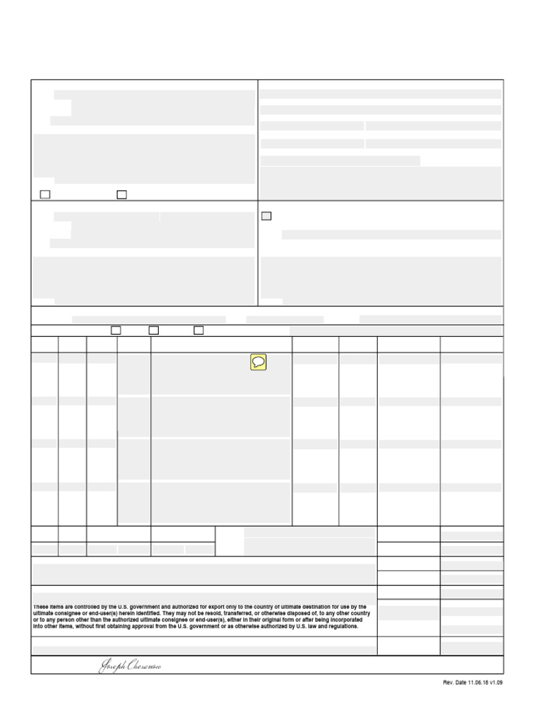 Comm Inv Exp Email Instructions | PDF | Consignee | Invoice