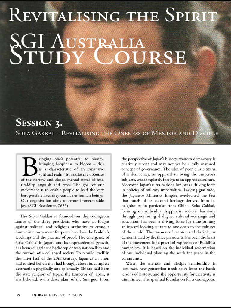 Study Course: SGI Australia | PDF