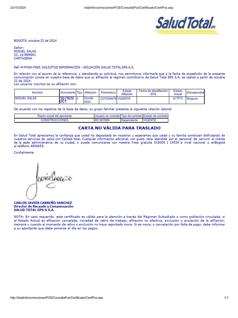 3 Salud Total | PDF