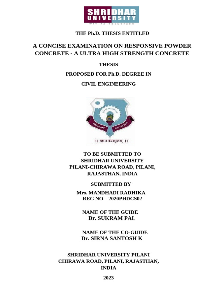 1 Thesis Contents (7) | PDF | Thesis | Doctor Of Philosophy