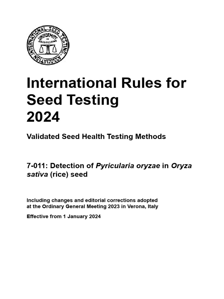7 011 Detection of Pyricularia Oryzae in Oryza Sat 8 | PDF