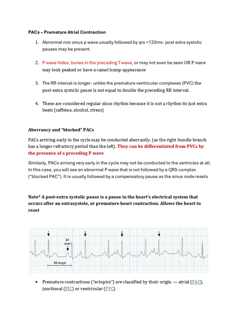 ECG study guide | PDF | Heart | Cardiovascular Diseases