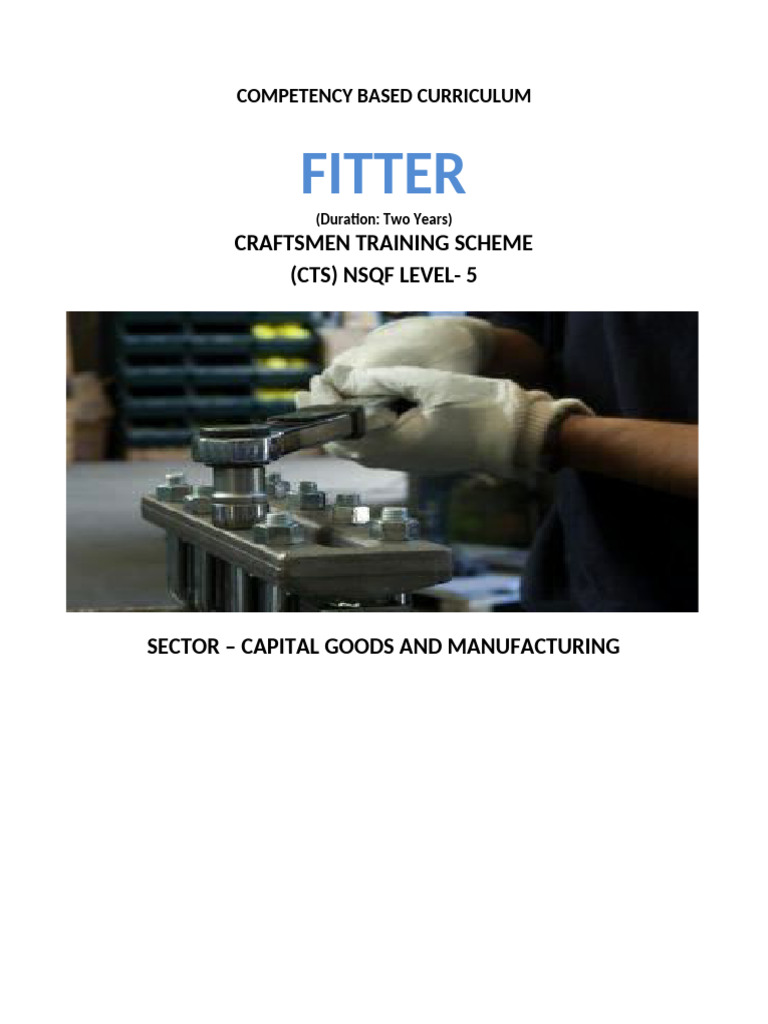 Fitter Course Duration: Two Years | PDF | Screw | Rivet