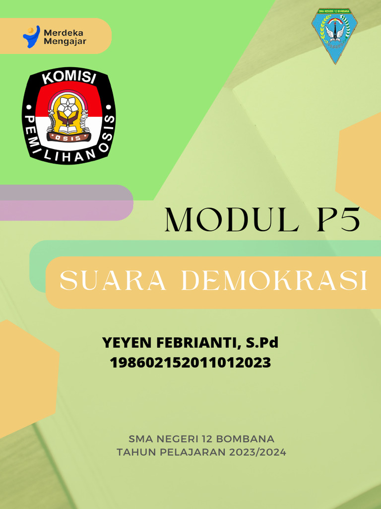 Modul Suara Demokrasi P5 SMA 12 Bombana | PDF