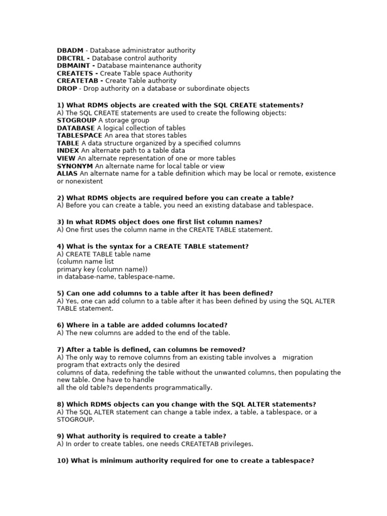 DB2 | PDF | Database Index | Relational Database