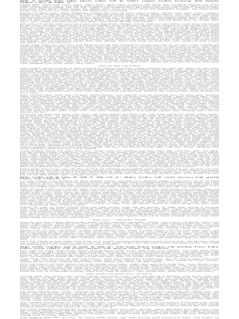 Bài VI Ts 6 L p8 2: T Bài Bàn Lu NV Phép H C Hãy Nêu Suy NGH V M Iquanh Gi Ah Cvà Hành | PDF