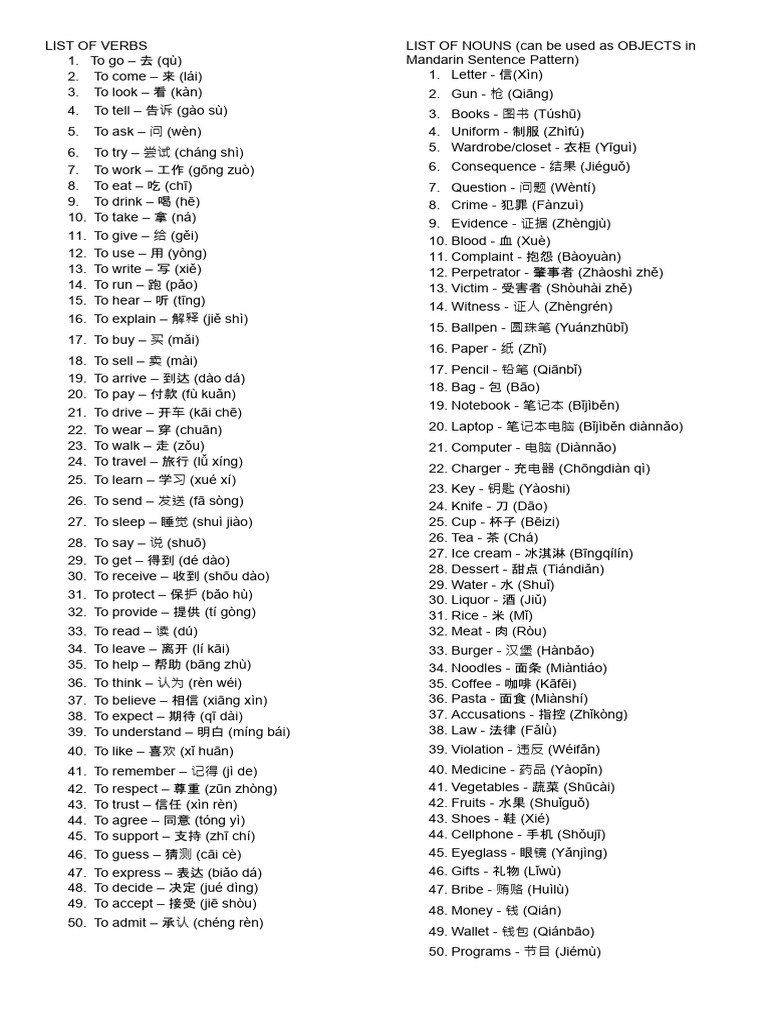 MANDARIN-GUIDE | PDF