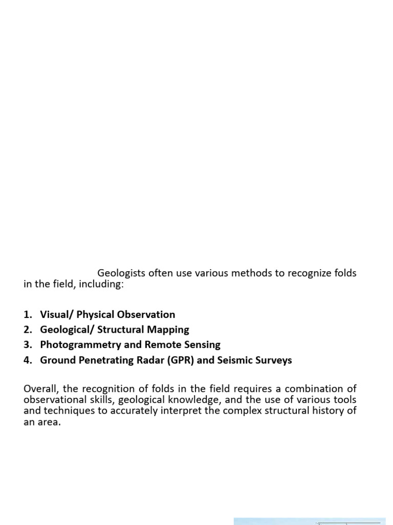 Field Techniques for Recognizing Folds | PDF