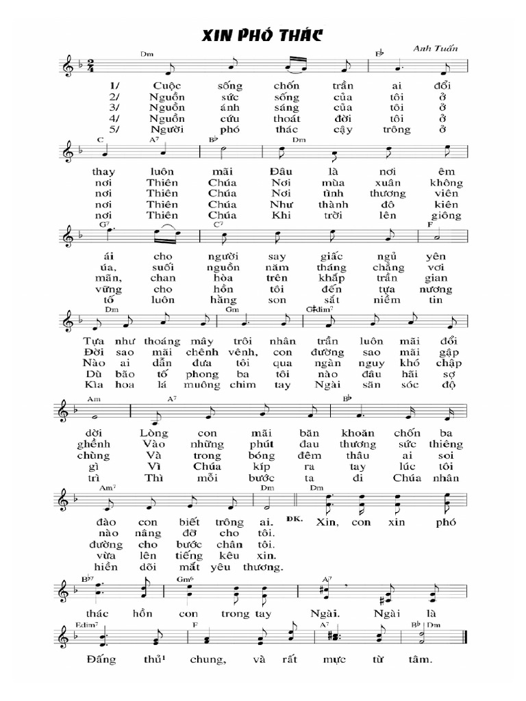 XinPhoThac AnhTuan | PDF
