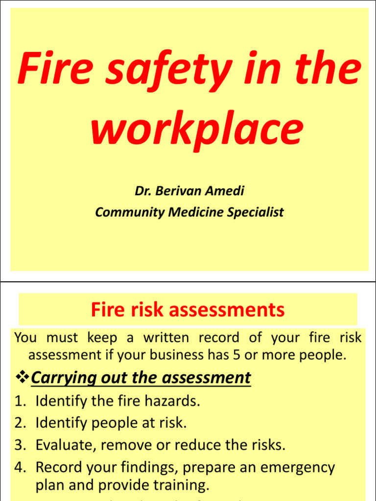 Fire Pretension & Control | PDF | Fires | Safety