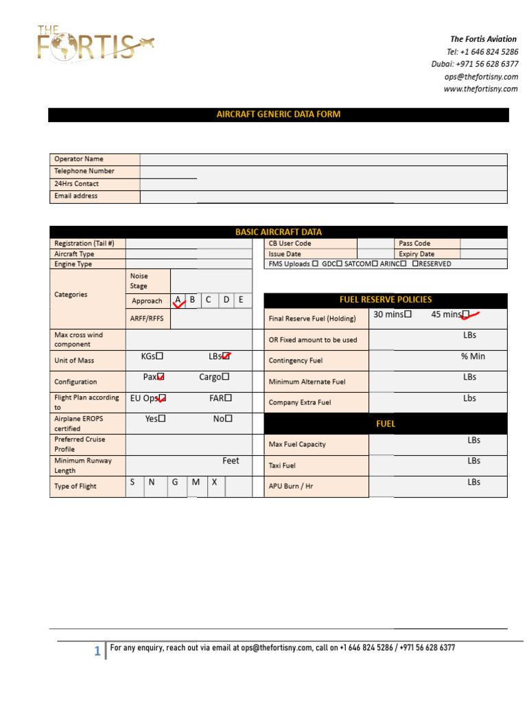 AIRCRAFT DATA SHEET TAHIR | PDF | Transponder (Aeronautics) | Navigation