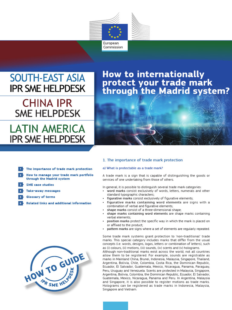 FS How To Internationally Protect Your Trade Mark Through The Madrid ...