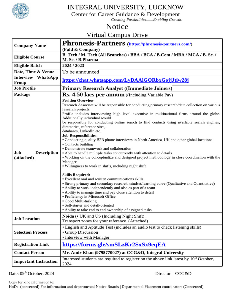 Phronesis Partners - Notice (Oct 24) | PDF