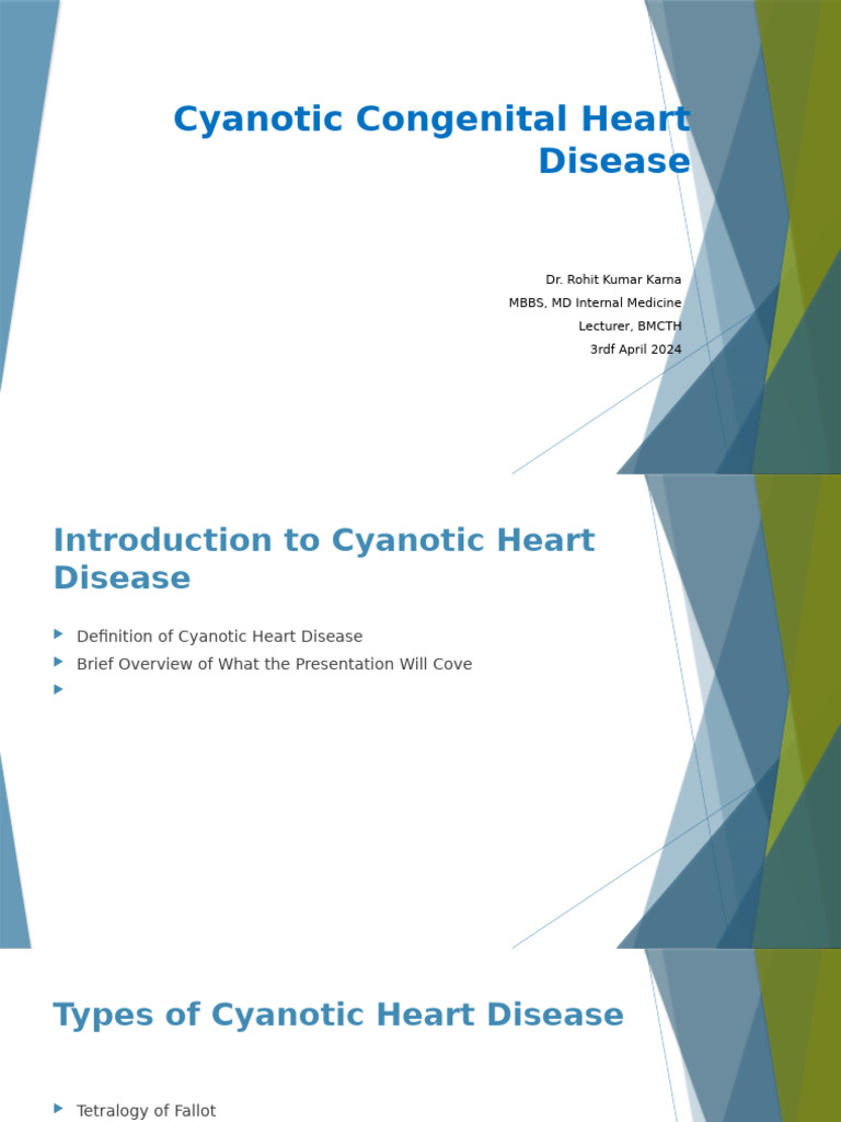 cyanotic heart disease | PDF