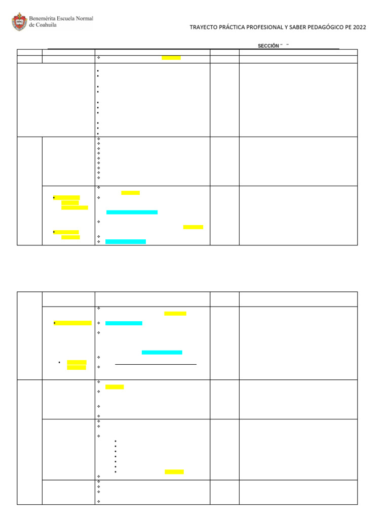 Diseño de Intervención Pedagógica 2022 | PDF | Salón de clases | Plan ...