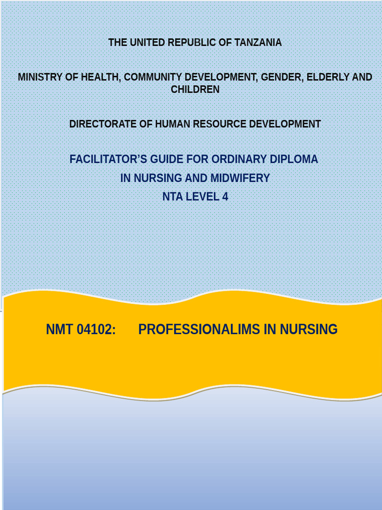 FG - NMT 04102 2 | PDF | Nursing | Health Care
