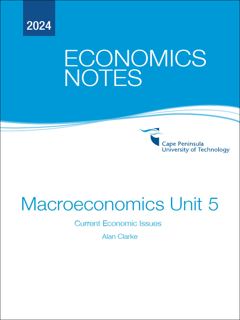 Macroeconomics Notes 5 Updated | PDF | Cost Of Living | Inflation