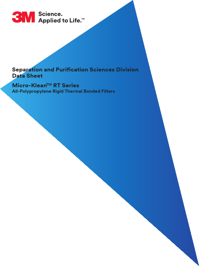 SPSD FS Micro-Klean-RT CAB Lowres | PDF | Filtration | Legal Liability