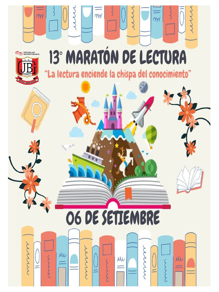 Afiche Maratón de Lectura | PDF
