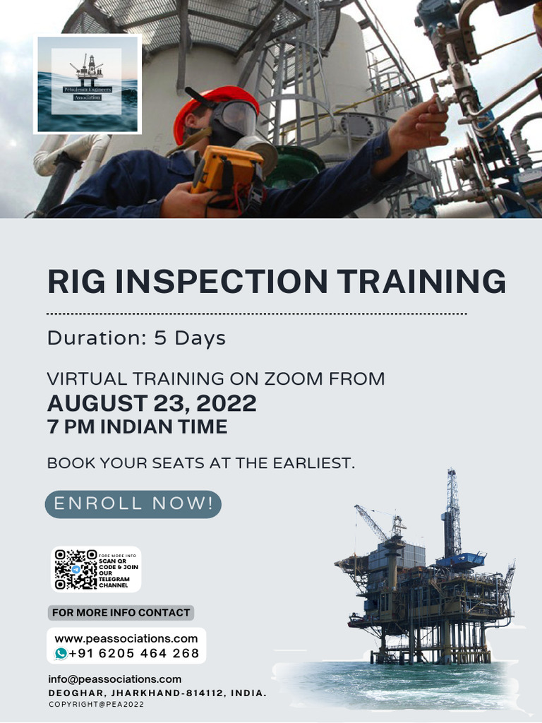 Rig Inspection Training 1659513392 | PDF | Business | Technology ...