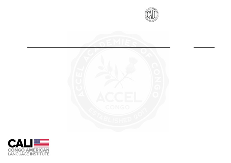Cali Level 1 | PDF
